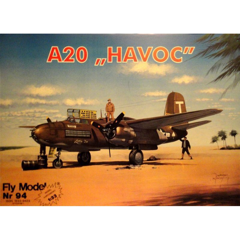 A20 "HAVOC" - Хобби на столе - магазин бумажных моделей, аксессуаров и ...